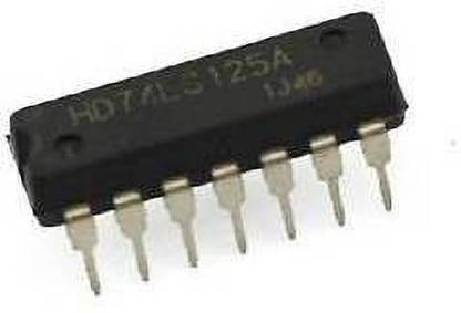 Sadhna Electronic 74LS125 Quad Tri-state Buffer IC (74125 IC) - PACK OF 1 Electronic Components ...