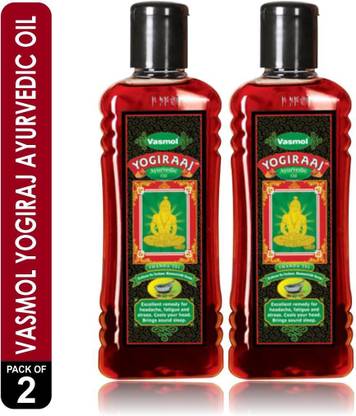 VASMOL Yogiraj Thanda Tel 200ml Pack of 2 Hair Oil - Price in India ...