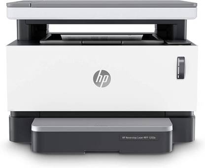 HP Neverstop Laser MFP 120a Multi-function Monochrome Laser Printer ...
