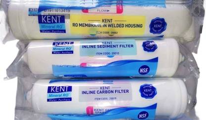 KENT RO Service Kit Membrane + Inline Carbon Filter + Sediment Filter ...