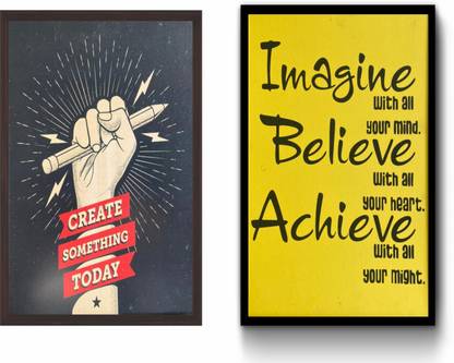 Motivational Frames Paper Print - Quotes & Motivation posters in India ...
