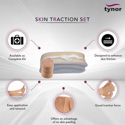 TYNOR Skin Traction Set (PUF Liner),Child, 1 Set Knee Support - Buy ...
