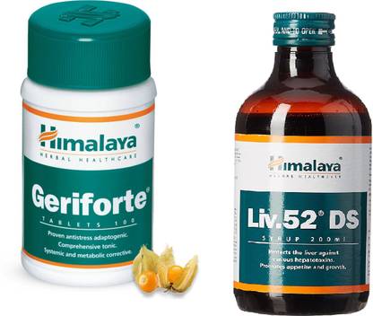 HIMALAYA Combo of Geriforte Tablet works as an adjuvant during ...