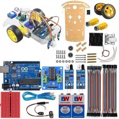 SunRobotics L293d Motor Driver Module Interfacing With Arduino Uno, Multicolor Educational ...
