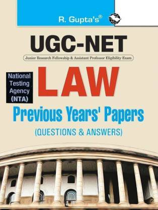UGC-Net Law Previous Years Papers (Paper I, II & III) - (NTA) 2023 Edition: Buy UGC-Net Law ...