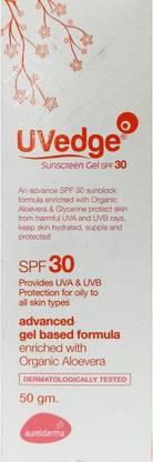 UVedge SUNSCREEN GEL SPF30 - SPF SPF30 - Price in India, Buy UVedge ...
