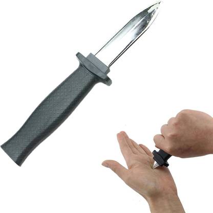 WIZME Fake joke prank trick knife magic dagger retractable plastic ...