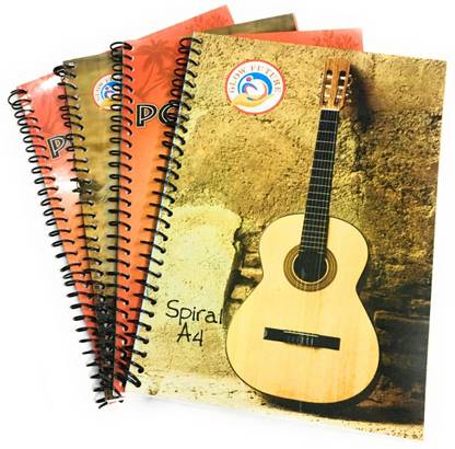 Multi Hotshot Notebook A4 Notebook Single Rule 200 Pages Price in India ...