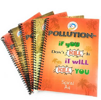 Multi Hotshot Notebook A4 Notebook Single Rule 200 Pages Price in India ...