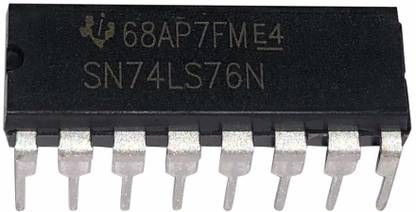 Ihc SN74LS76N DUAL JK FLIP-FLOP WITH SET AND CLEAR IC (PACK OF 10) BY Indian hobby center ...