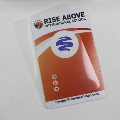 iDjET 86 x 54 mm sized ID Card Laminating Sheets (100 Sheets ...