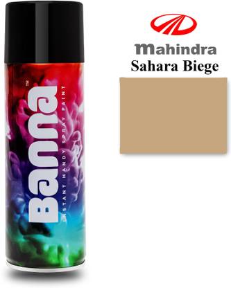 banna Automotive paint for Mahindra Cars Mahindra Sahara Biege Spray ...