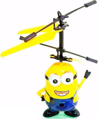 ST Pick Unique Infrared Controlled Gravity Sensor LED Flying Minion Toy ...