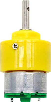 Electronic Spices 12V 500 rpm heavy duty geared DC motor (YELLOW ...