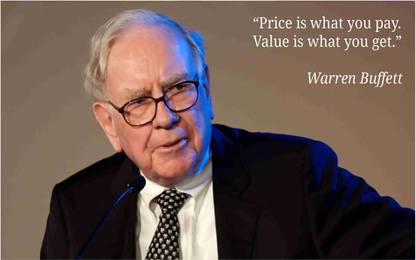 Warren Buffett Wall Poster For Room With Gloss Lamination M13 Paper ...