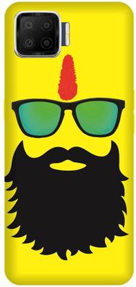 SAVETREE Back Cover for Oppo F17, CPH2095, Beard Man, Back cover ...
