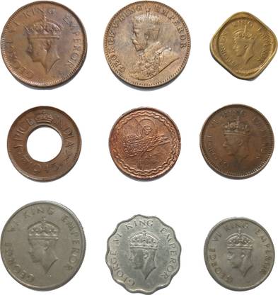 Coins Mart 9 Different British Coin Collection Medieval Coin Collection ...