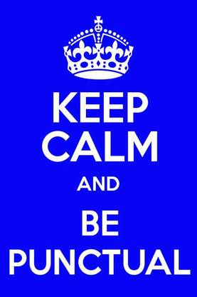 Motivational/Punctuality Quotation Wall Sticker|Attractive Interior ...