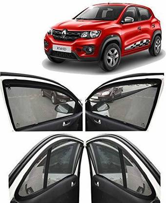 RAKRISH COLLECTION Rear Window, Side Window Sun Shade For Renault Kwid ...