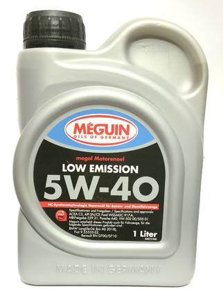 Meguin 6573 MEGUIN MEGOL LOW EMISSION 5W40 1L. Full-Synthetic Engine ...