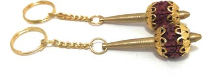 Key Era Rudraksh Gada Hanuman Combo keyring Key Chain Price in India ...