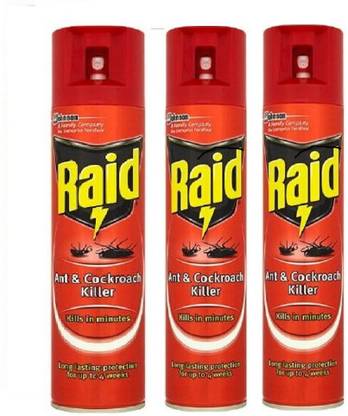 Raid Ant and Cockroach Killer Spray 300 ml Pack of 3 - Buy Baby Care ...