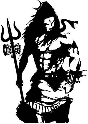 wallpics Mahadev | Mahakal | Bholenath | Lord Shiva Self Adhesive ...