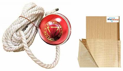 HeadTurners Leather Cricket Shot Practice Hanging Ball, String Cricket ...