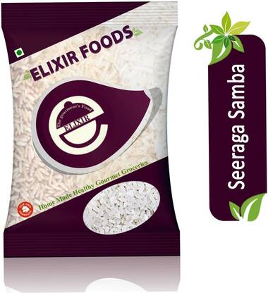 Elixir foods Seeraga Samba/ Jeera Rice Jeera Samba Rice (Medium Grain ...