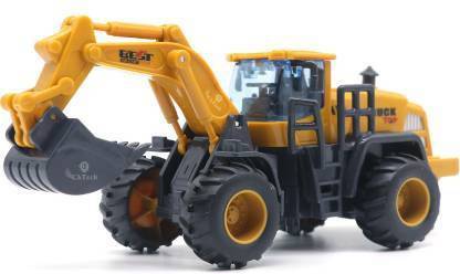 VRUX Construction Trucks Loader Toys JCB Toys JCB Truck Toys Excavator ...