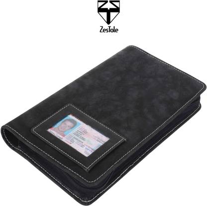 Flipkart.com | ZesTale Premium Leatherette Bank Organizer/Cheque Book ...