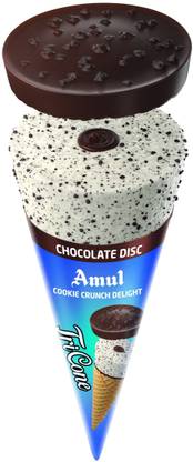Amul Chocolate Tricone Cookie Crunch Delight Price in India - Buy Amul ...