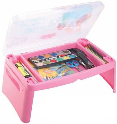 Joyo Disney portable desk my princess(pink color) Plastic Study Table ...