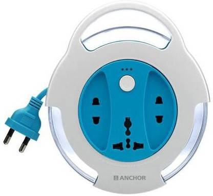 Anchor By Panasonic 5227 CHERRY FLEXICORD 2PIN 4METER 3 Socket ...
