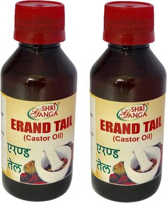 shriganga Erand oil (pack of 2) 100 ML Price in India - Buy shriganga ...