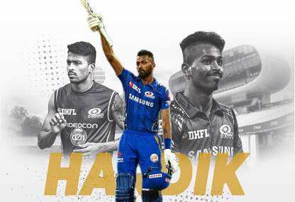 Hardik Pandya Wall Poster For Home And office Décor Print on 300gsm ...