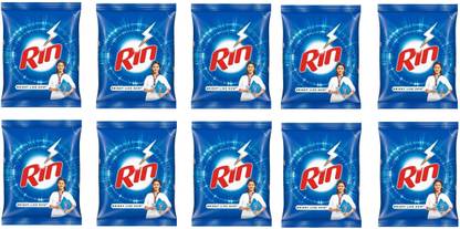 Rin Bright Like A new (pack of 10kg) Detergent Powder 1 kg Price in ...