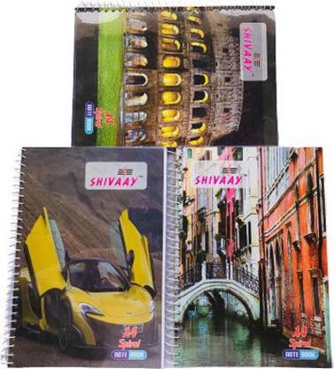 SHIVAAY handmade A4 Note Book single line 400 Pages Price in India ...