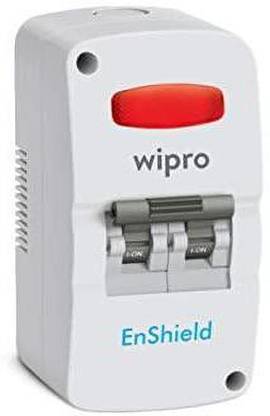 Wipro Enshield Double Pole 32A Box C Curve MCB (Pack Of 1) with Trip ...