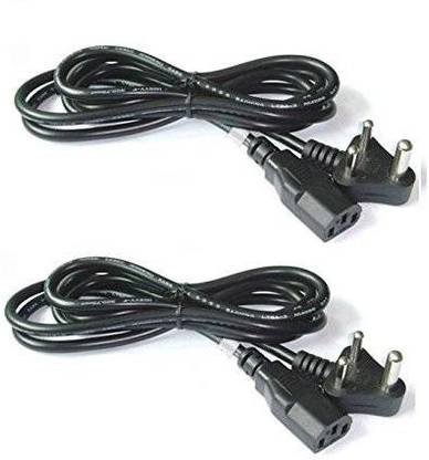 Wolfano TV-out Cable 3 Pin Desktop Power Cable Cord for SMPS, Desktop ...