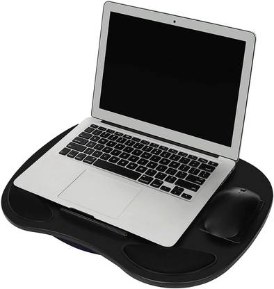 Kurtzy Portable Cushion Lap Desk Plastic Portable Laptop Table Price in ...