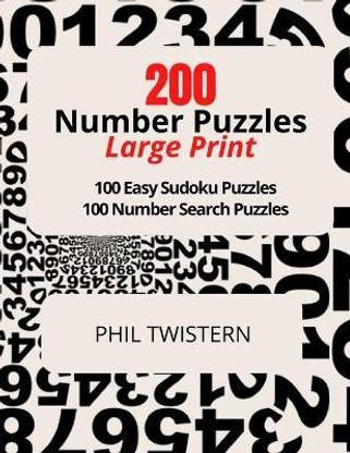 200 Number Puzzles - Large Print: Buy 200 Number Puzzles - Large Print ...