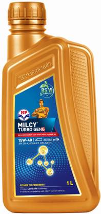 HP Milcy Turbo Gen6 High-Mileage Engine Oil Price in India - Buy HP ...