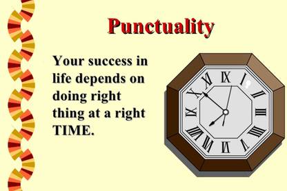 Quotation Wall Poster|Punctuality Success|Sticker Poster for Office ...