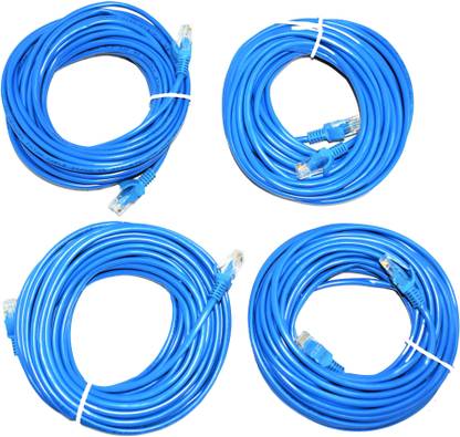 NP Tech Patch Cable 10 m HQ 10 MTR LAN CABLE, PATCH CABLE CAT 5 E - NP ...