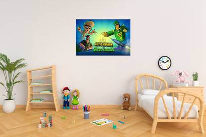 Children Cartoon Wall Sticker Poster|Kids Cartoon Sticker Poster For ...