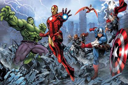 Cartoon Wall Poster|Poster For Decoration|Interior Decoration Poster ...