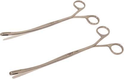 FusionKraft Desjardins Gall Stone Holding Forceps, Oval Fenestrated Cup ...