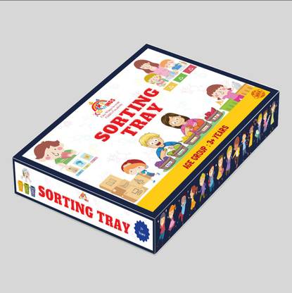 Kidwings Sorting Tray Educational Board Games Board Game - Sorting Tray ...