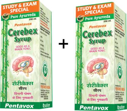 Pentavox Herbals Cerebex Syrup Pack of 2 Price in India - Buy Pentavox Herbals Cerebex Syrup ...